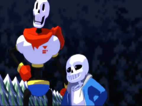 [MMD]Undertale-Papyrus finds a Human!
