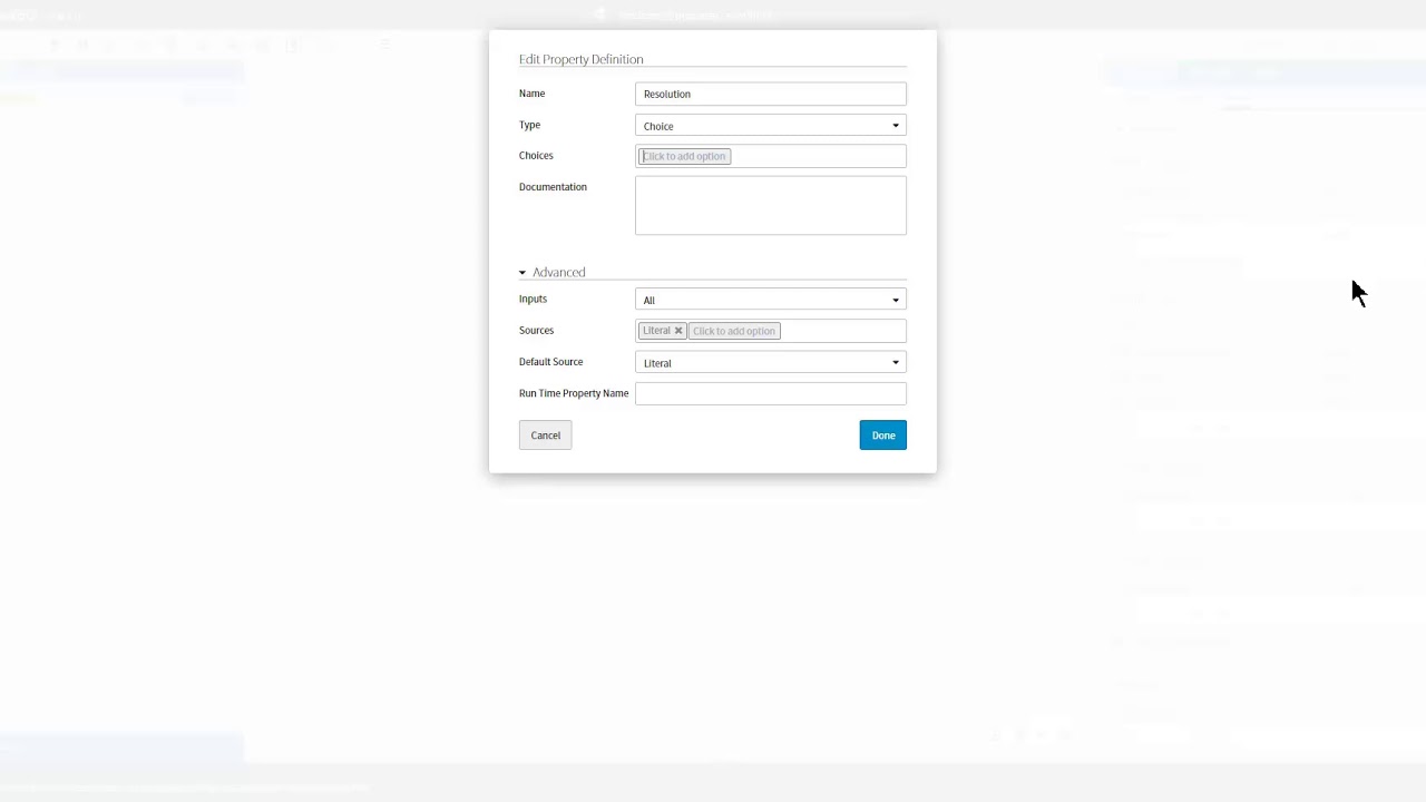 Data360 Analyze Node level properties