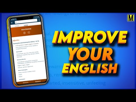 If you want to IMPROVE YOUR ENGLISH This DICTIONARY Will Help You (MERRIAM WEBSTER)
