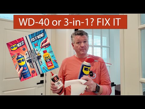 Fix a Squeaky Door Fast: 3-in-1 Oil vs WD-40 (Best DIY Hack!)