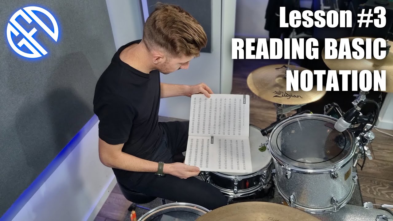 Lesson 3 – Reading Drum Notation | Beginner Guide to Drum Sheet Music