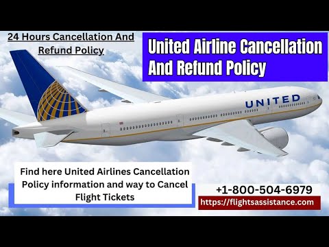 United Airline Cancellation Policy || How to get refund on cancelled flight!