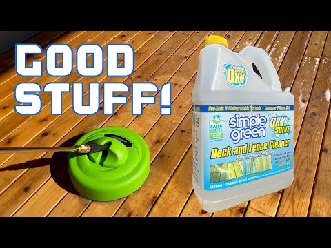The BEST Deck and Fence Pressure Washer SOLUTION