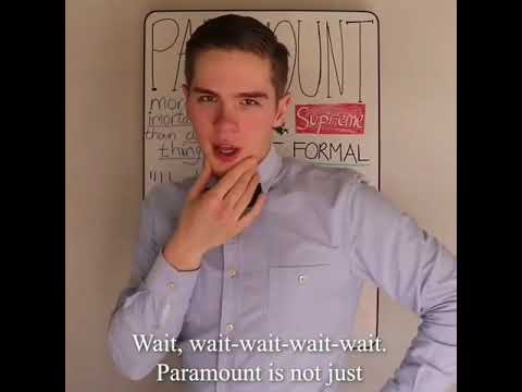 Paramount [meaning]