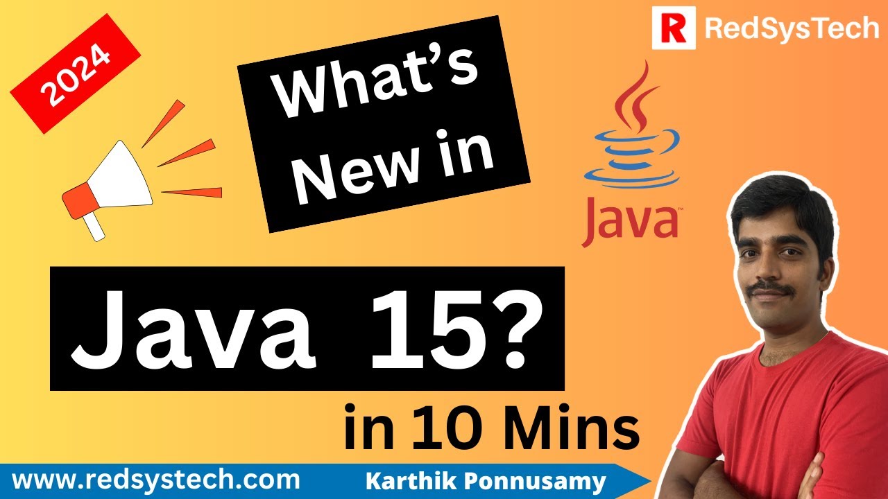 #220  Java 15 Features | Java 15 Features Tutorial | RedSysTech