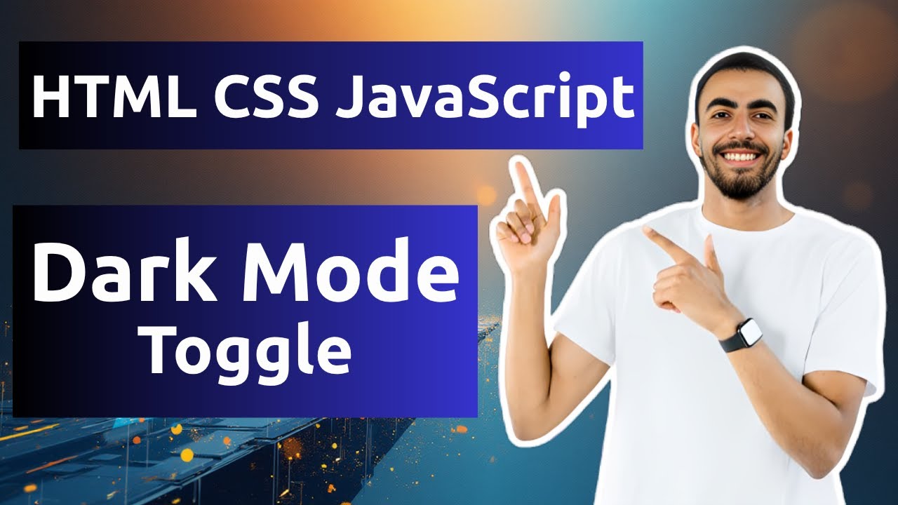 Build a Sleek Dark Mode Toggle: HTML, CSS Animations & JavaScript Tutorial