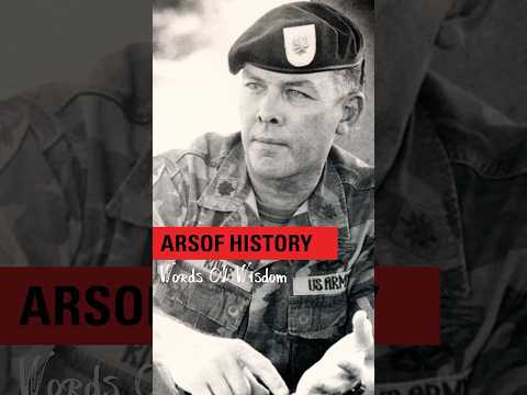 ARSOF Words of Wisdom: COL Nick Rowe on Special Forces Stereotypes