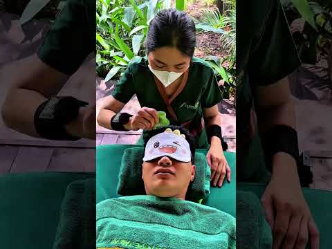 Massage cực chill giữa thiên nhiên #luaspa #relax #asmr #massage #tphcm #skincare