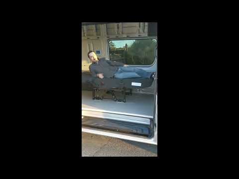 Van Evolve Scopema Sliding Rail Seat Bed 10 second