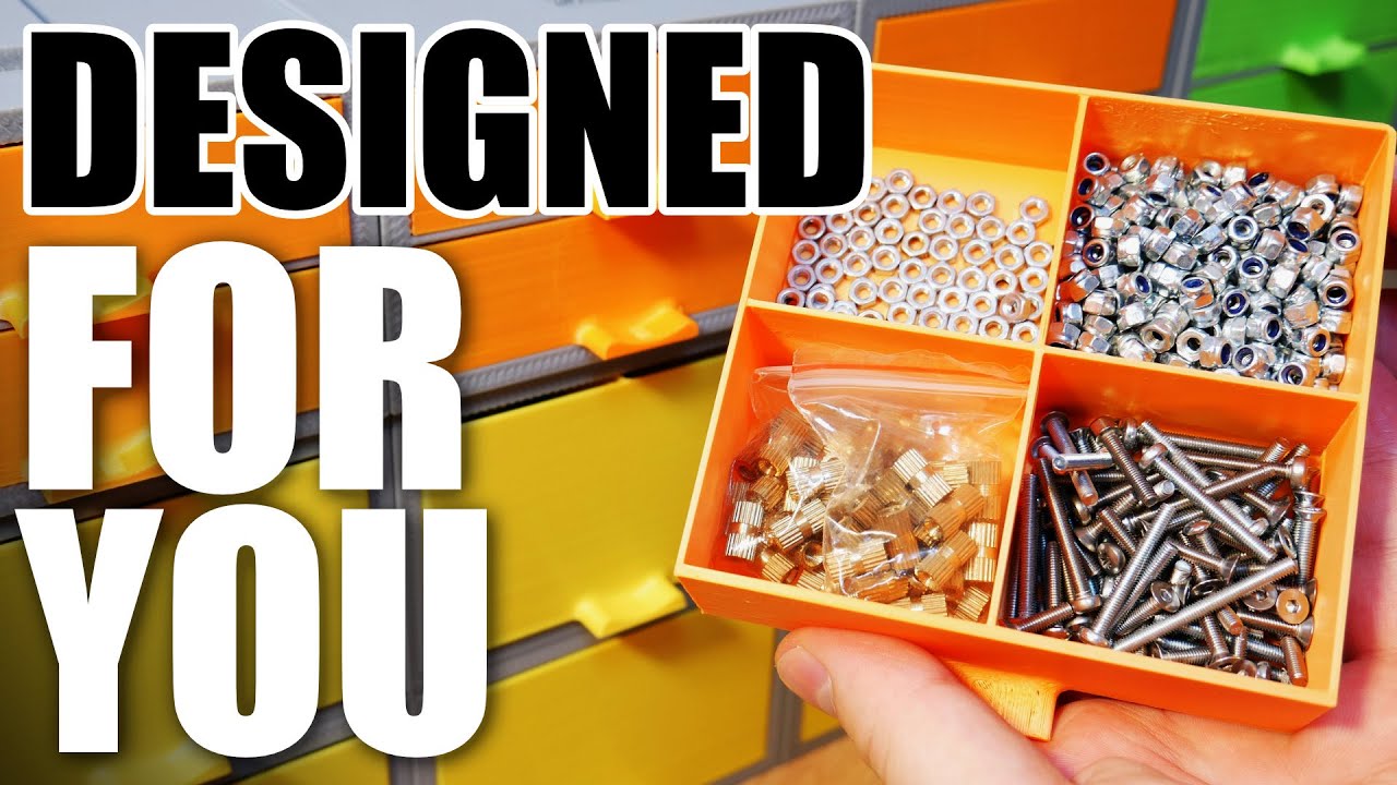 STACKABLE STORAGE BOX FOR YOUR TABLE - 3D Printed