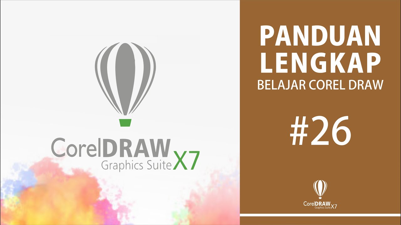 Tutorial CorelDraw Dasar #26 Object Properties dan Object Manager