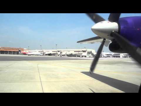 Nok Air ATR72-201 (HS-TRA) Landing in Don Mueang (DMK)