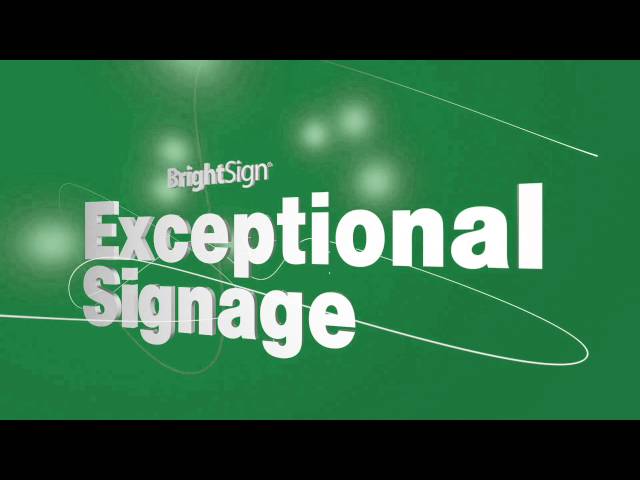 BrightSign Digital Signage Player LS425