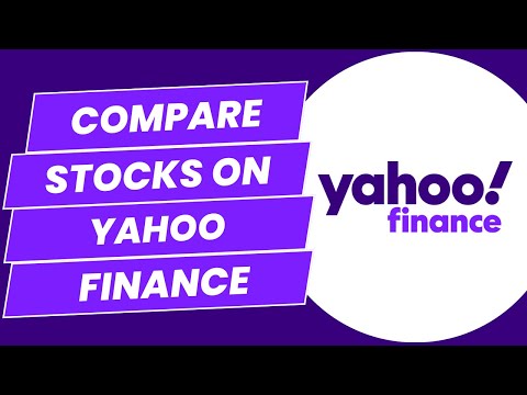 How To Compare Stocks On Yahoo Finance