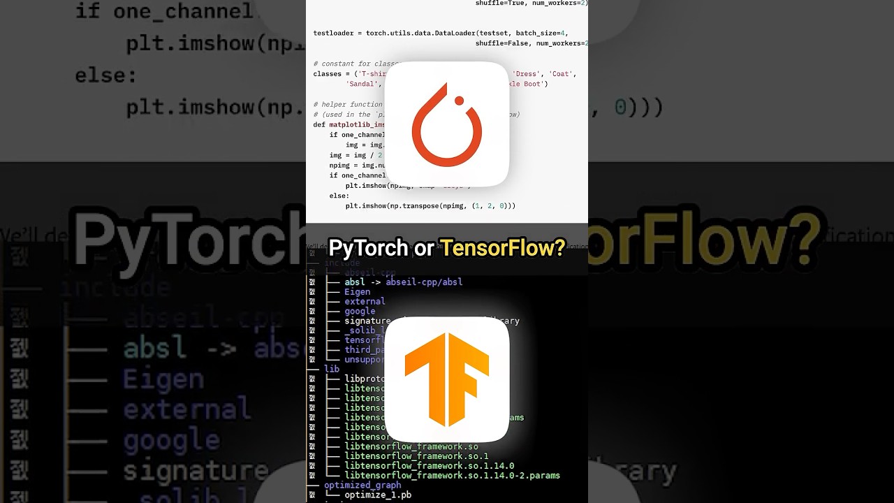 PyTorch vs. TensorFlow