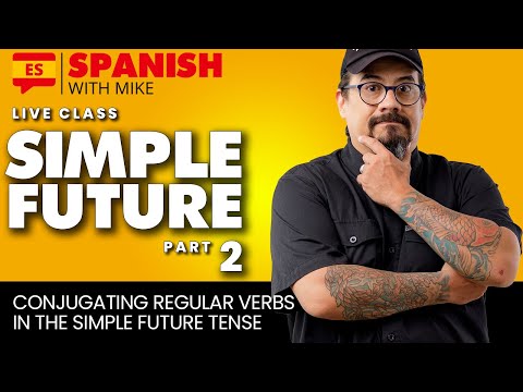 Regular Verbs Conjugation: Simple Future Tense - Part 2