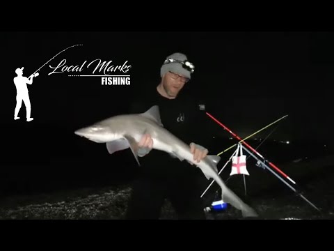 Shore Fishing. Another 12lb Hound!