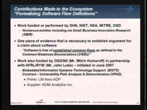2012-02-22 CERIAS - Vulnerability Path and Assessment