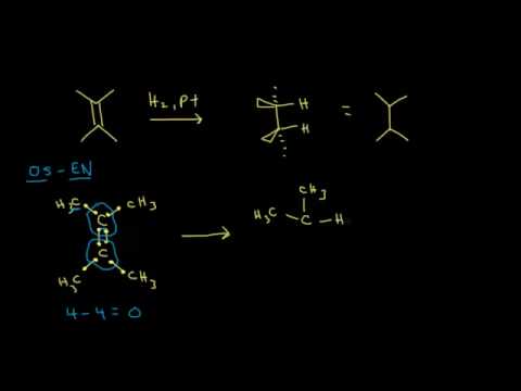 Hydrogenation (video) | Alkene reactions | Khan Academy