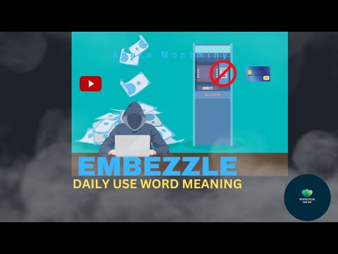 Embezzle meaning in Hindi | Embezzle का हिंदी में क्या मतलब होता है?