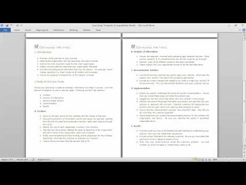 Case Study Template