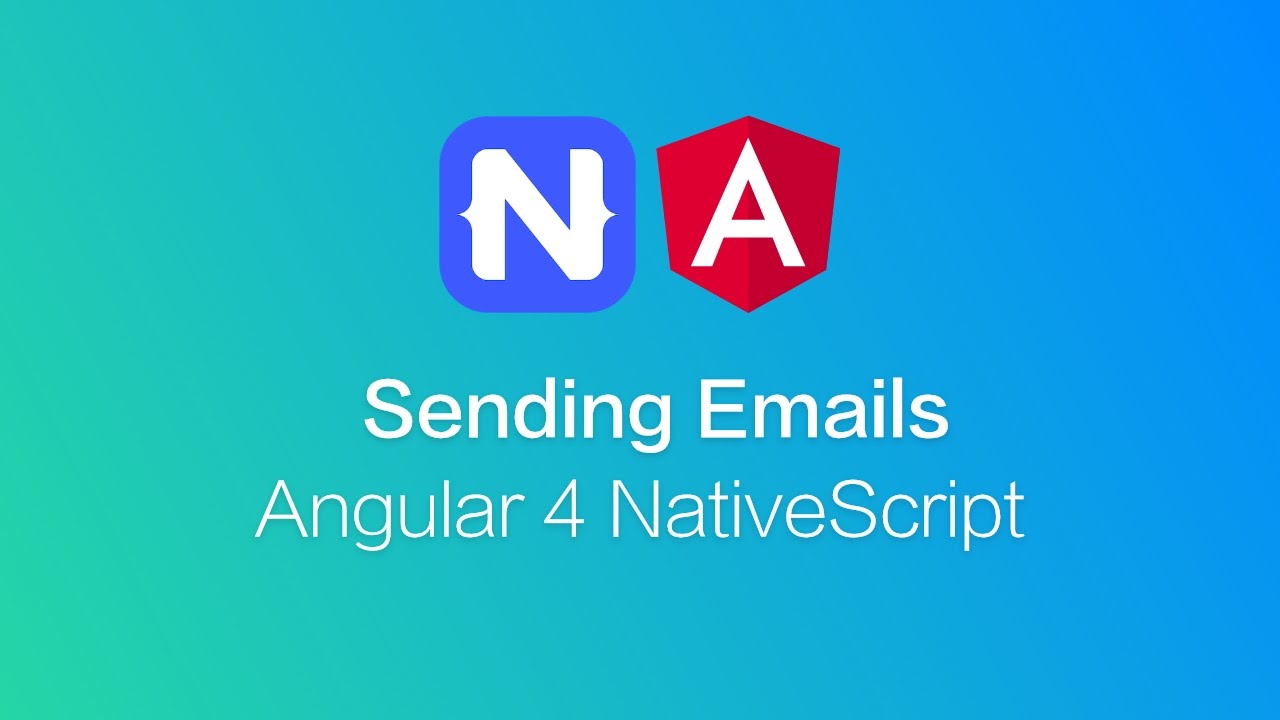 NativeScript Email with Angular