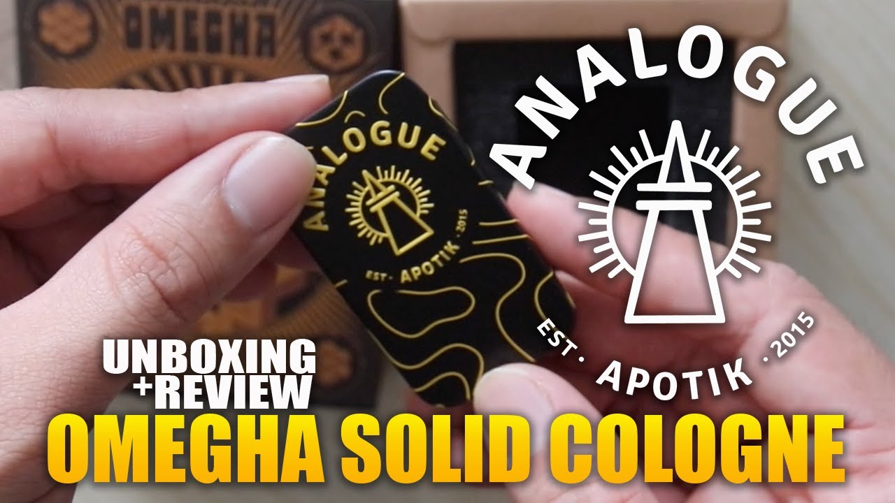 [UNBOXING + PRODUCT REVIEW] Analogue Apotik OMEGHA Solid Cologne