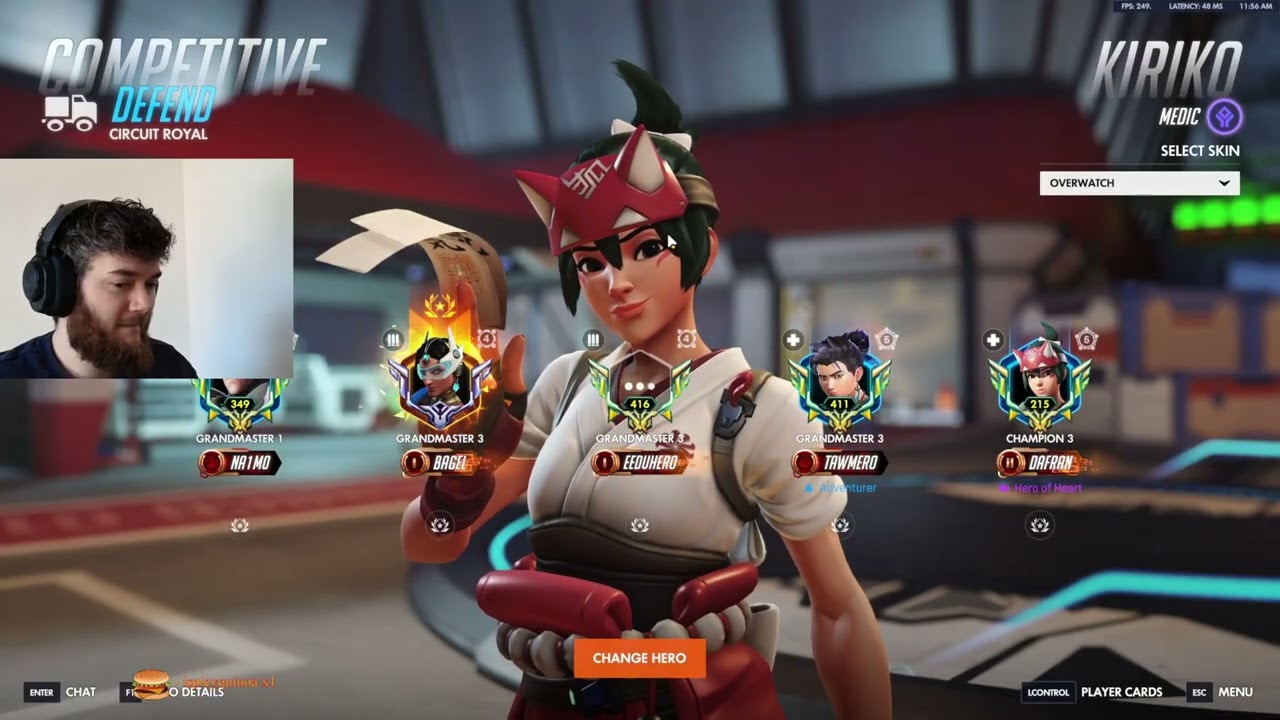 SUPPORT DIFF – DAFRAN DROPS 25K HEALS on KIRIKO – Overwatch S2