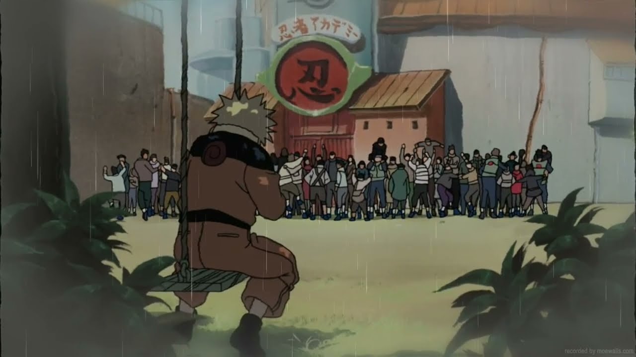 live wallpapers naruto sad kid alone 4k