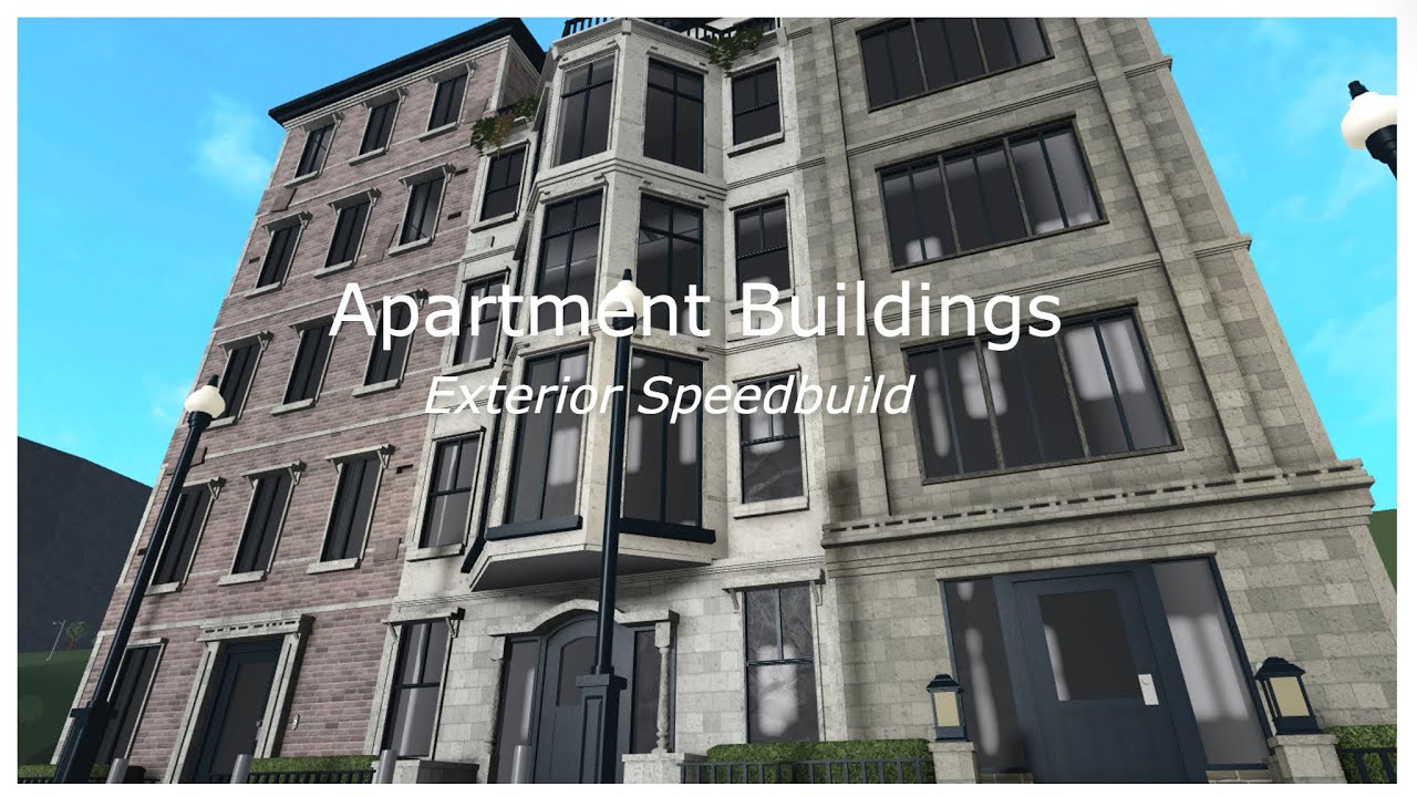✧ new york city apartments speedbuild | bloxburg speedbuild ✧