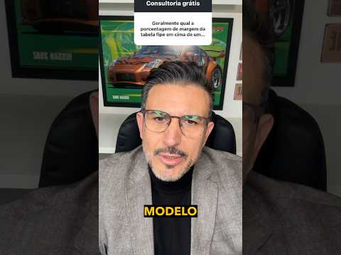 Como Usar a Tabela FIPE para Margem de Lucro na Compra e Venda de Carros #alessandrobechelin