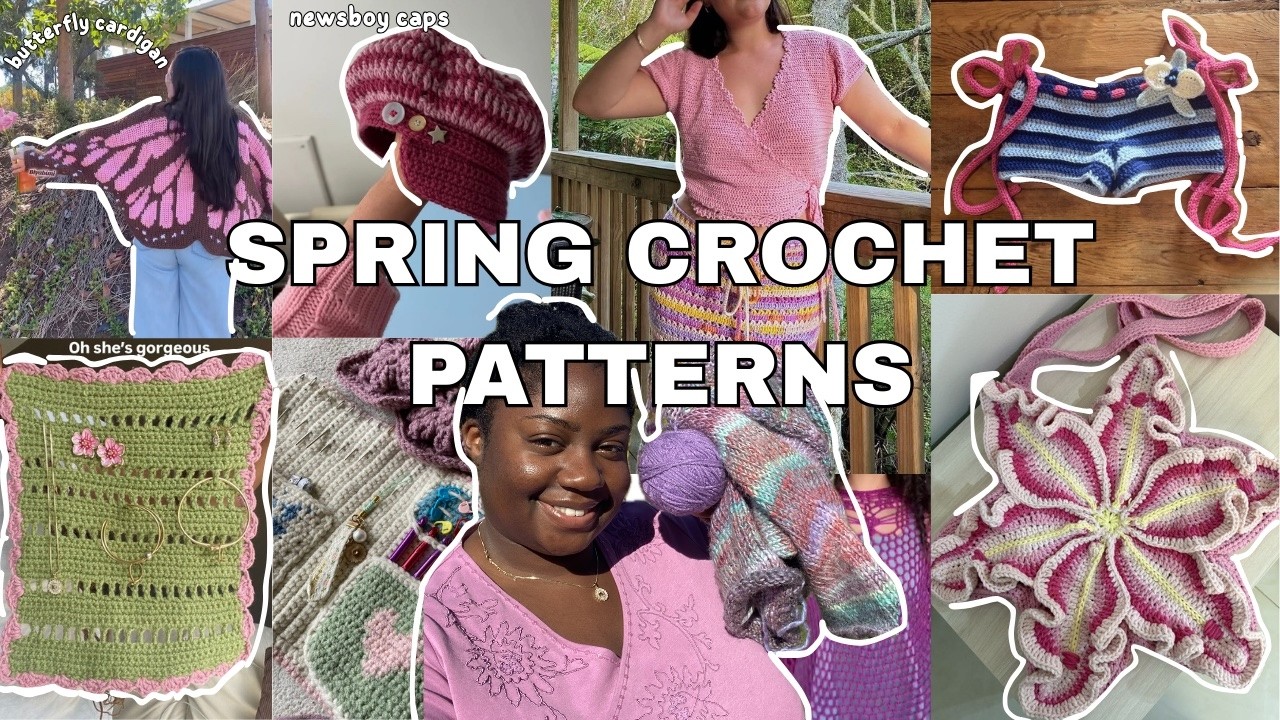 15+ SPRING crochet ideas for 2026!