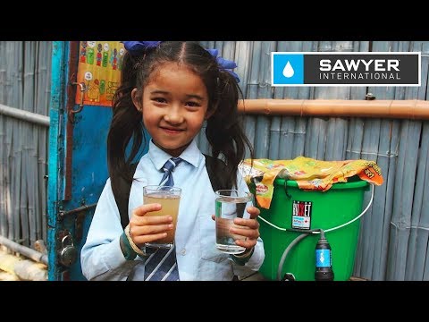 Sawyer International Bucket Filters - Help Us Change the World