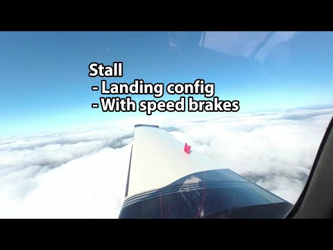Stalls in a Mooney Ovation - effect of weight and speed brakes.