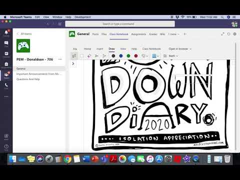 “How do I type/draw in Class Notebook???” – Ms Donaldson's Class Website
