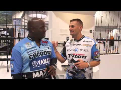 New Daiwa Exceler Casting Reels with Ish Monroe & Randy Howell | ICAST 2013