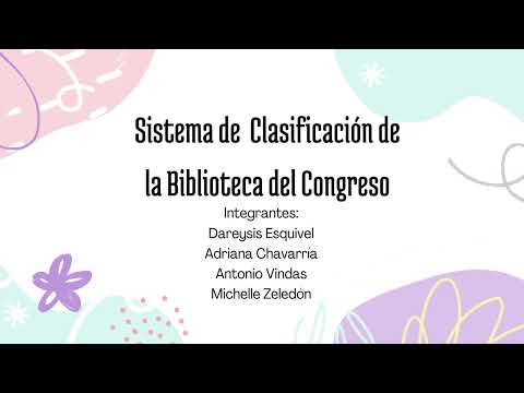 Sistema de clasificación de La Biblioteca del Congreso LCC