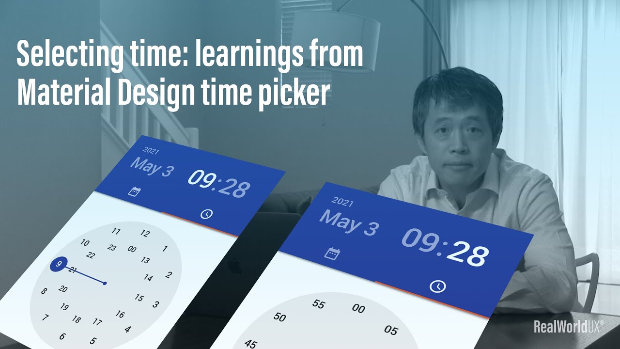 #53: Selecting time - learnings from Material Design time picker