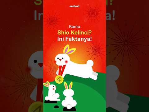 Shio #Imlek tahun ini adalah kelinci, apa maknanya? 🐰 #shorts #imlek2023 #kelinciair #Shio