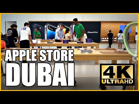DUBAI APPLE STORE MALL OF THE EMIRATES 2023 🇦🇪 4K TOUR