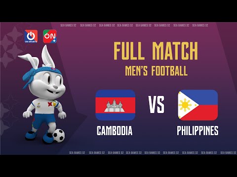 🔴Full HD | CAMBODIA - PHILIPPINES l Men's Football - SEA Games 32