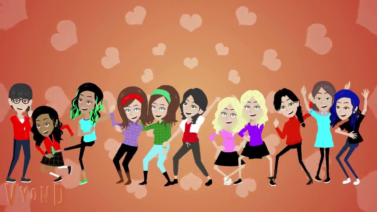 You Spin Me Right Round - Version 1 (My OC Kids & Teenagers)