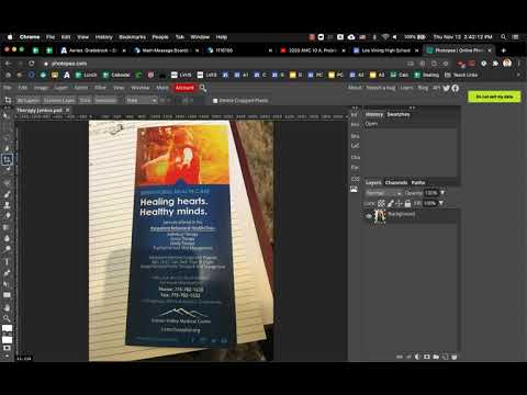 Resizing and cropping non rectangle shapes using Photopea [free online Photoshop]