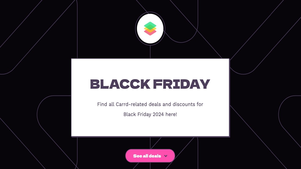 Directory of all the Carrd-related deals + discount codes for Black Friday 2024