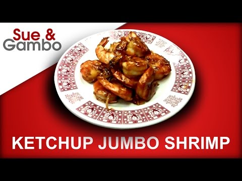How to Stir Fry Shrimp Recipe - Ketchup Jumbo Shrimp