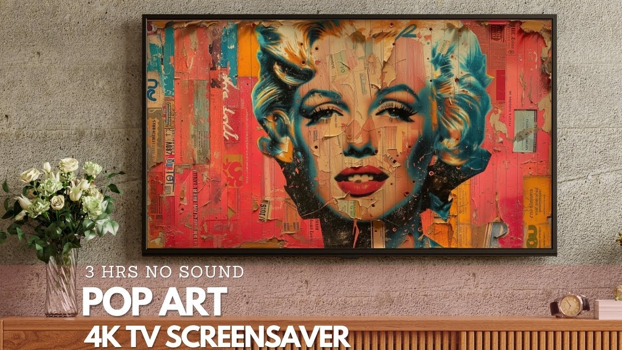 Pop Art Screensaver - Art Screensaver for your TV