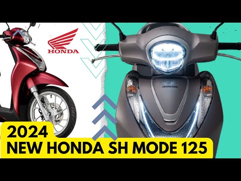 2024 NEW HONDA SH MODE 125, NEW GRAPHICS AND EURO5+