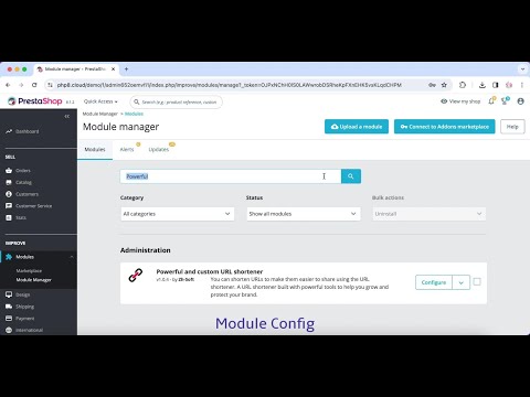 [PrestaShop Modules] - Powerful and custom short URL link generator for SEO