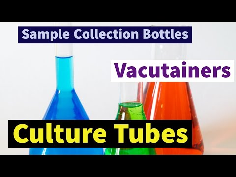 Common Sample Collection Bottles / Vacutainers and Uses #thenursepage