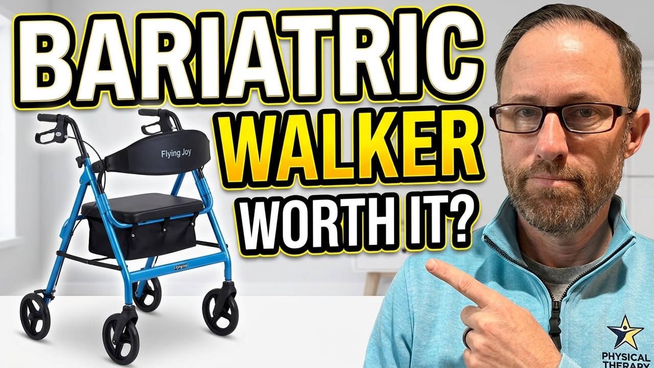 Flying Joy Rollator: Is This Heavy-Duty Bariatric Walker Worth It?  PT Shares His Thoughts